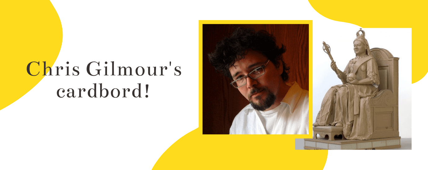 Chris Gilmour, British sculptor who is a hit