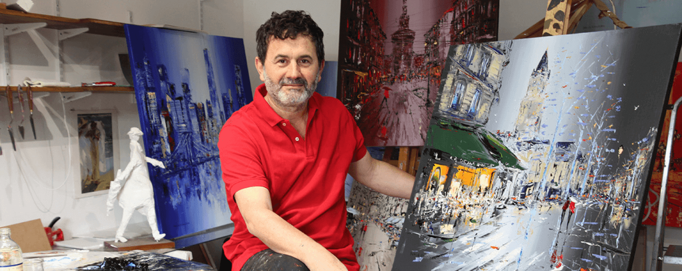 Découvrez l'artiste peintre Patrick Rousseau