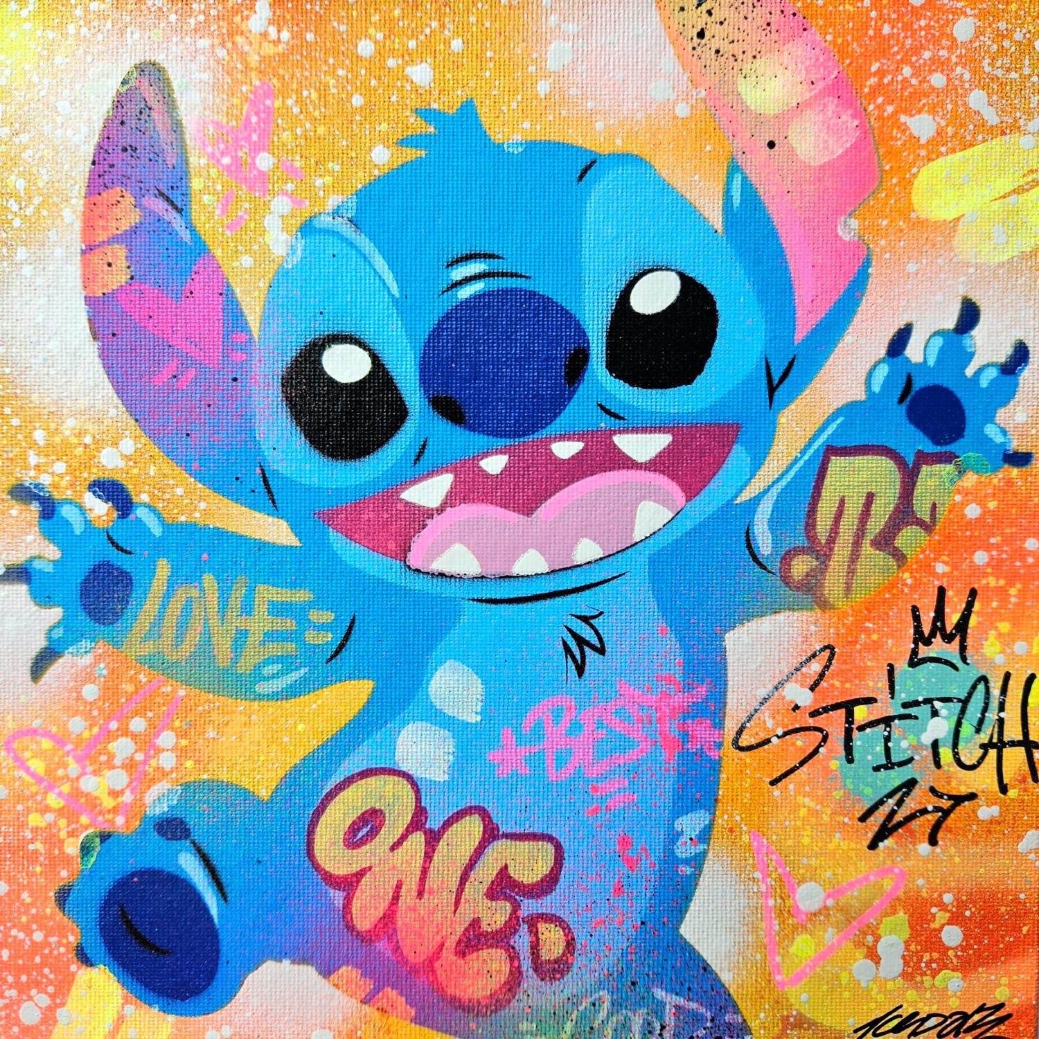 Painting stitch surprise by Kedarone | Carré d'artistes