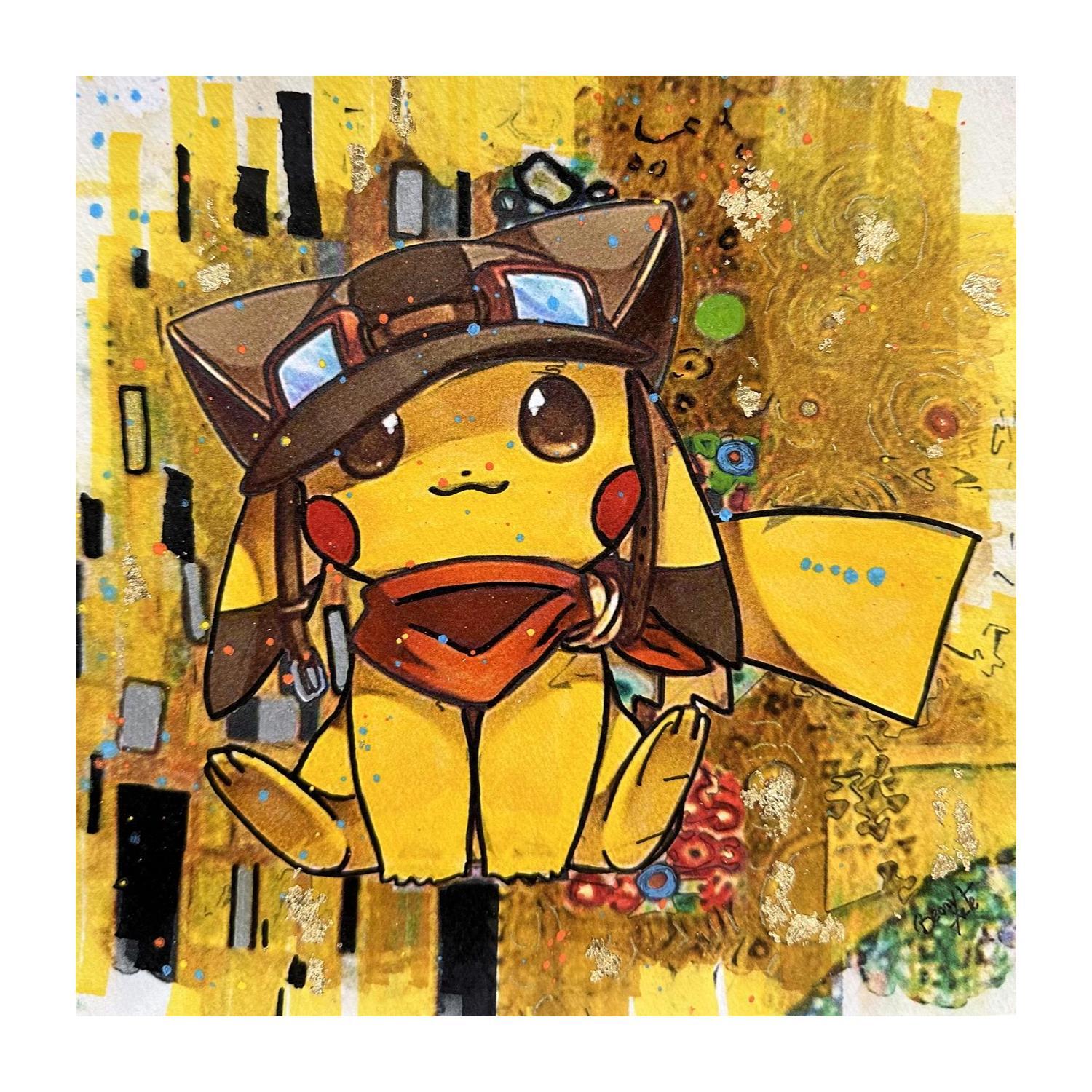 Peinture Pikachu par Benny Arte | Carré d'artistes