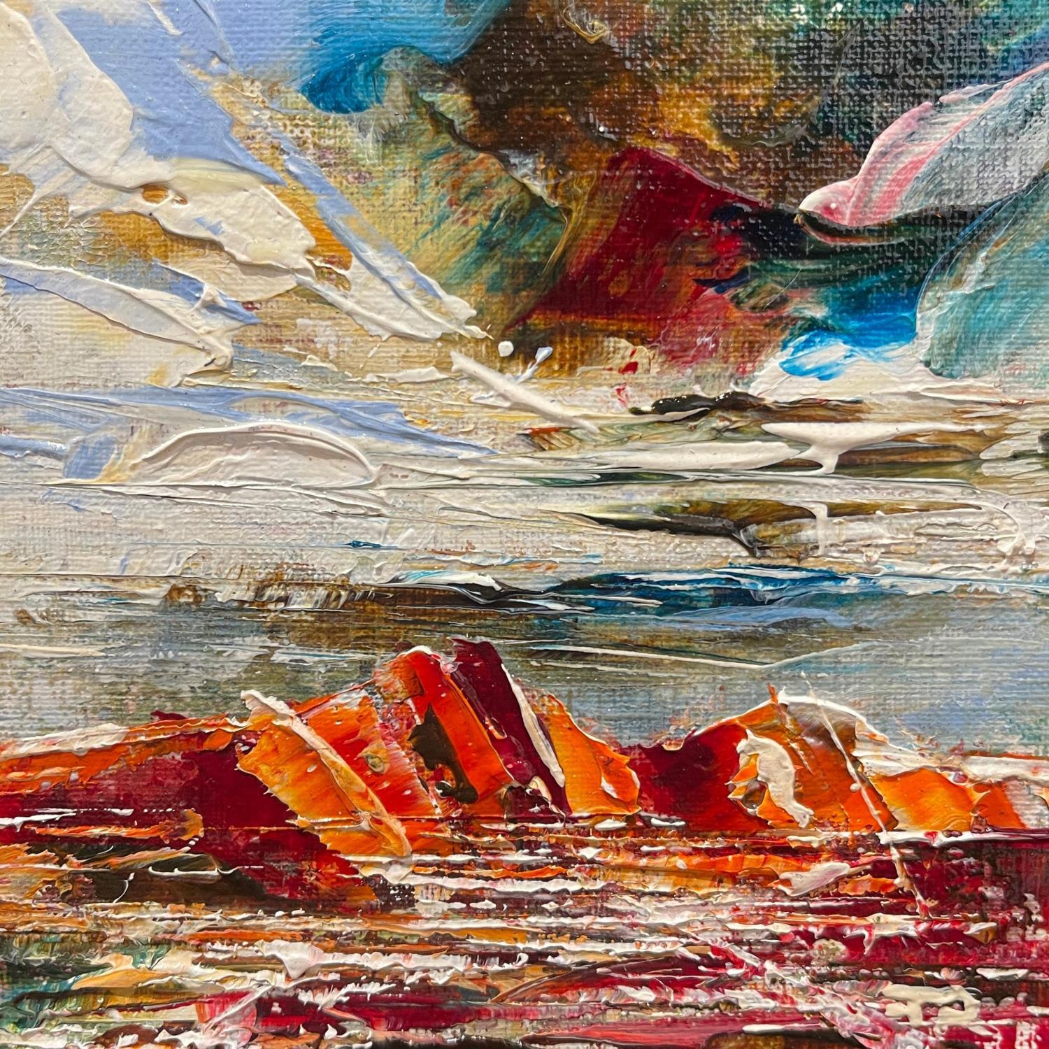 Painting Sedona Mesa Airport View #6 by Reymond Pierre | Carré d'artistes