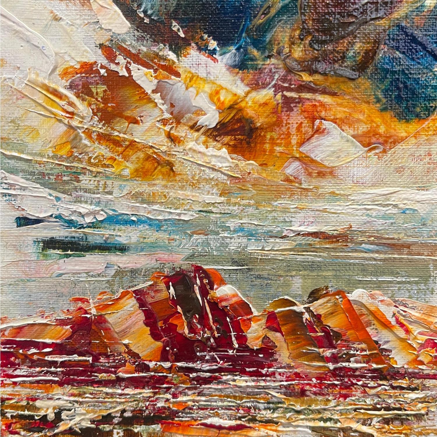 Painting Sedona Mesa Airport View #7 by Reymond Pierre | Carré d'artistes