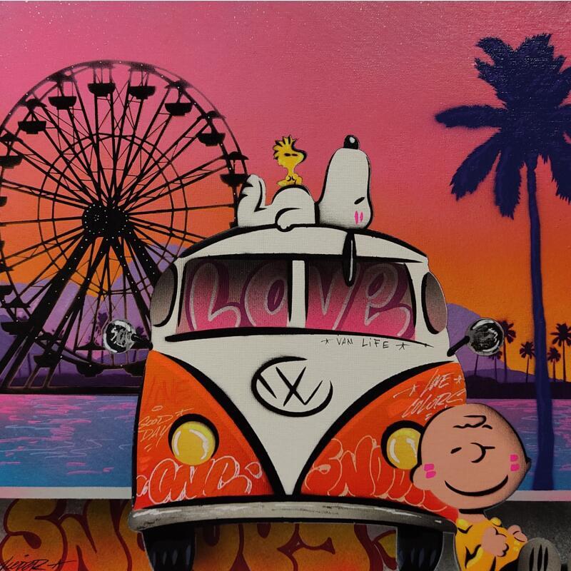 Painting Snoopy combi Belge by Kedarone | Carré d'artistes