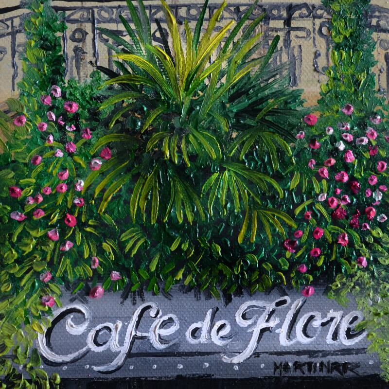 Painting CAFE DE FLORE by Rodriguez Rio Martin | Carré d'artistes