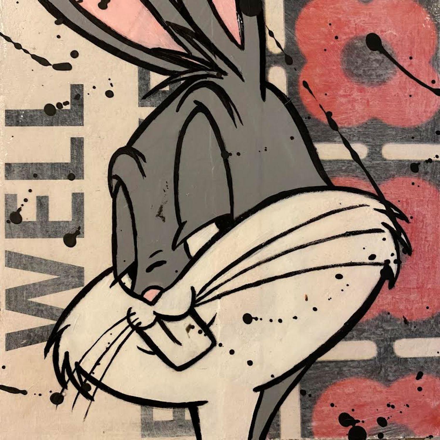 Peinture F1 Bugs bunny par Marie G. | Carré d'artistes