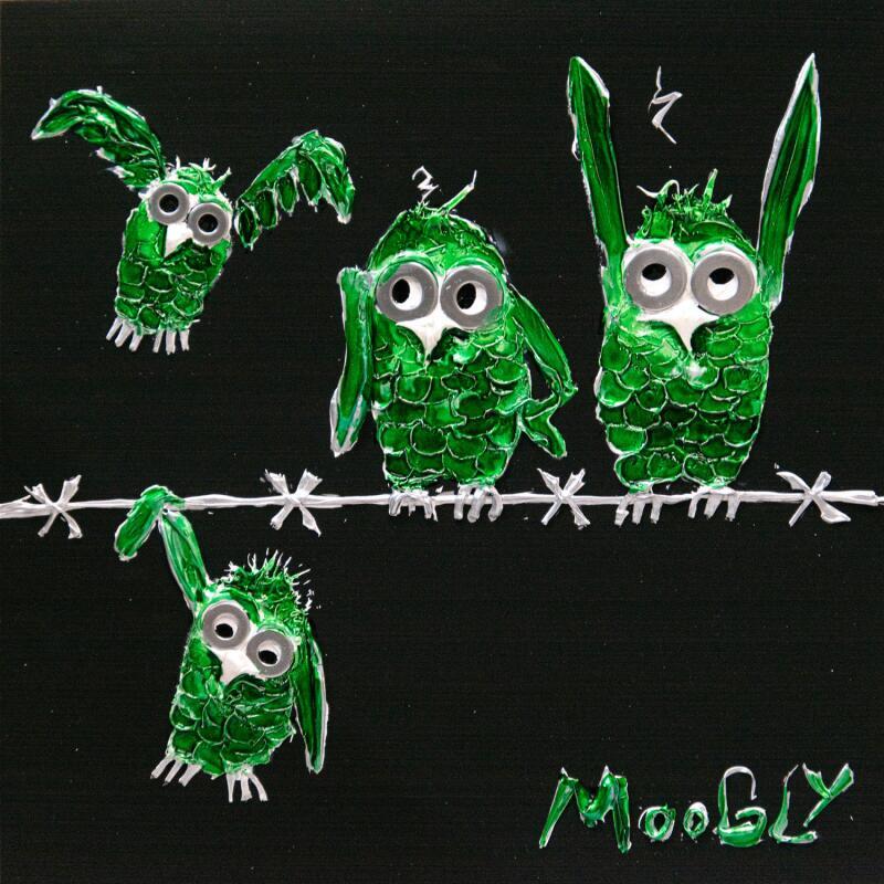 Gemälde ACROBATIUS von Moogly | Carré d'artistes