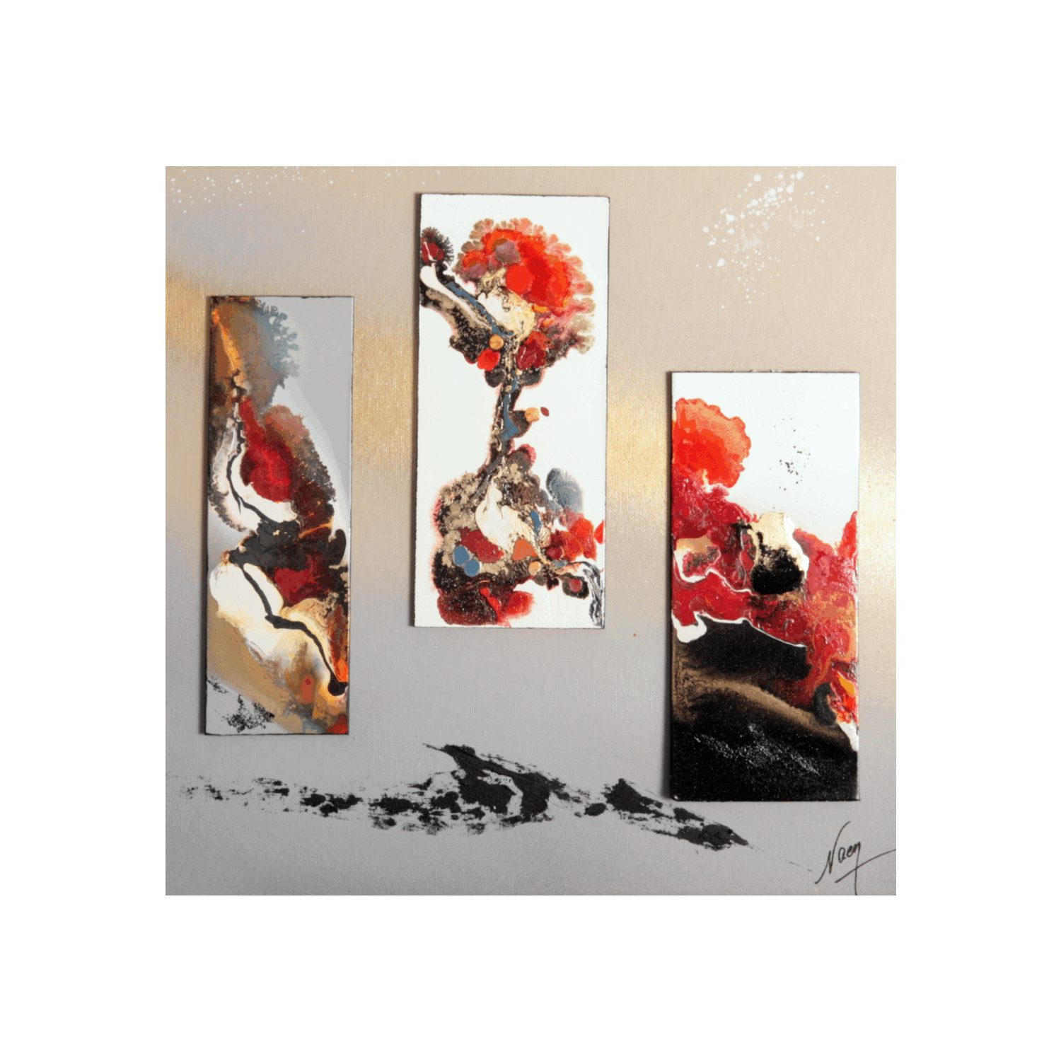 Gemälde C3518 von Naen | Carré d'artistes