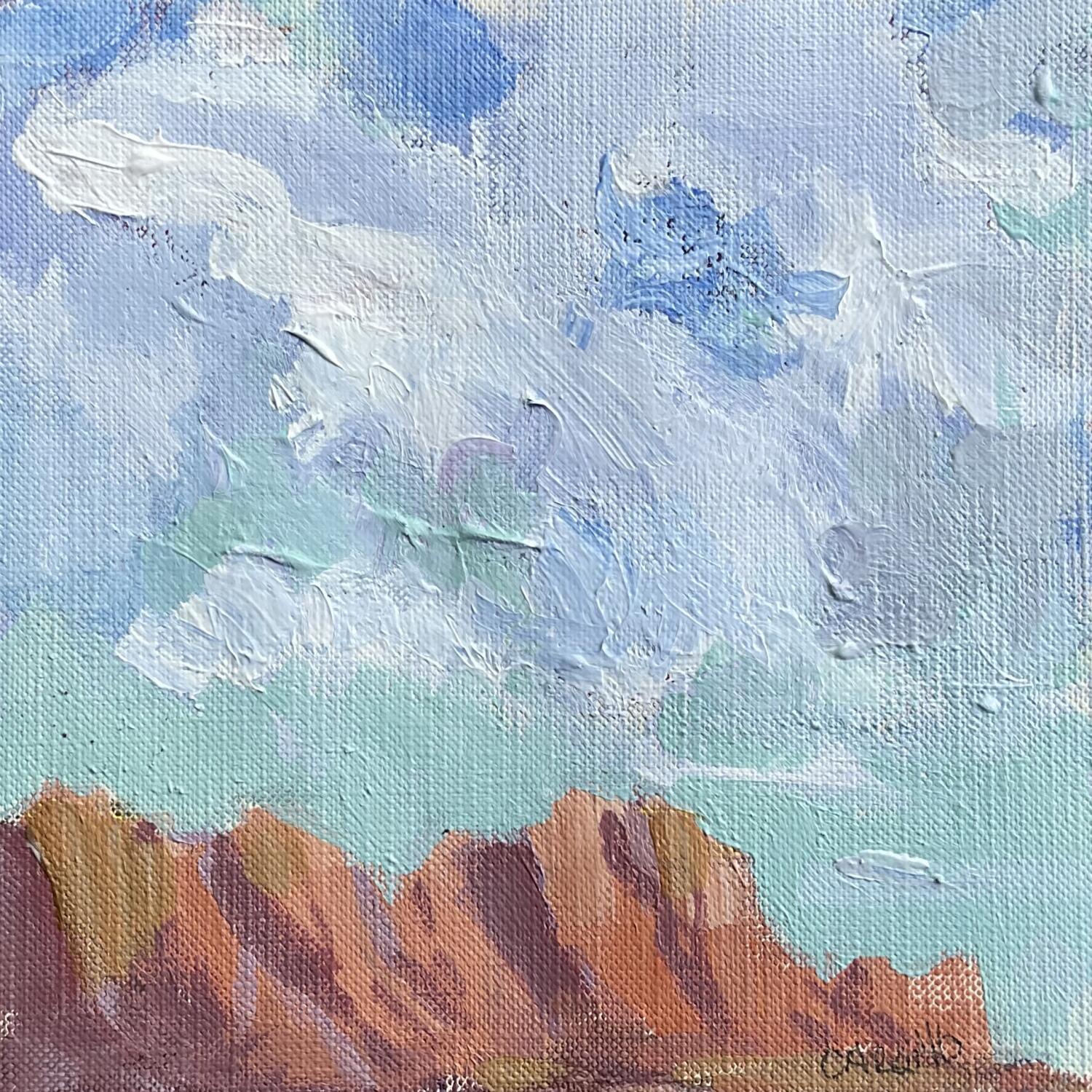 Painting Breath of Fresh Air by Carrillo Cindy | Carré d'artistes